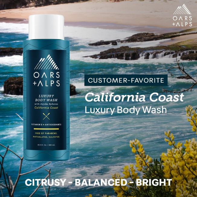 Men's Body Care | Body Skin Care Products for Men | Oars + Alps