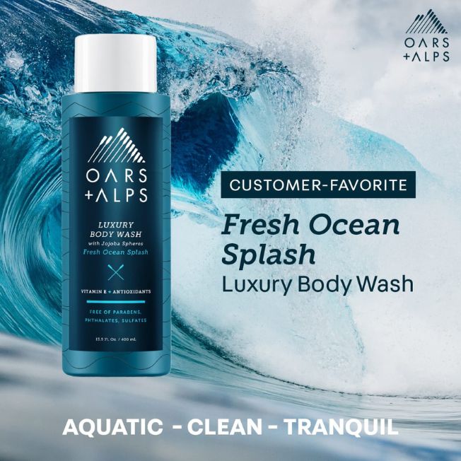 Men's Body Care | Body Skin Care Products for Men | Oars + Alps