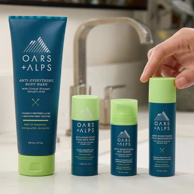 Oars + Alps | Deodorant, Sunscreen & Skin Care Essentials