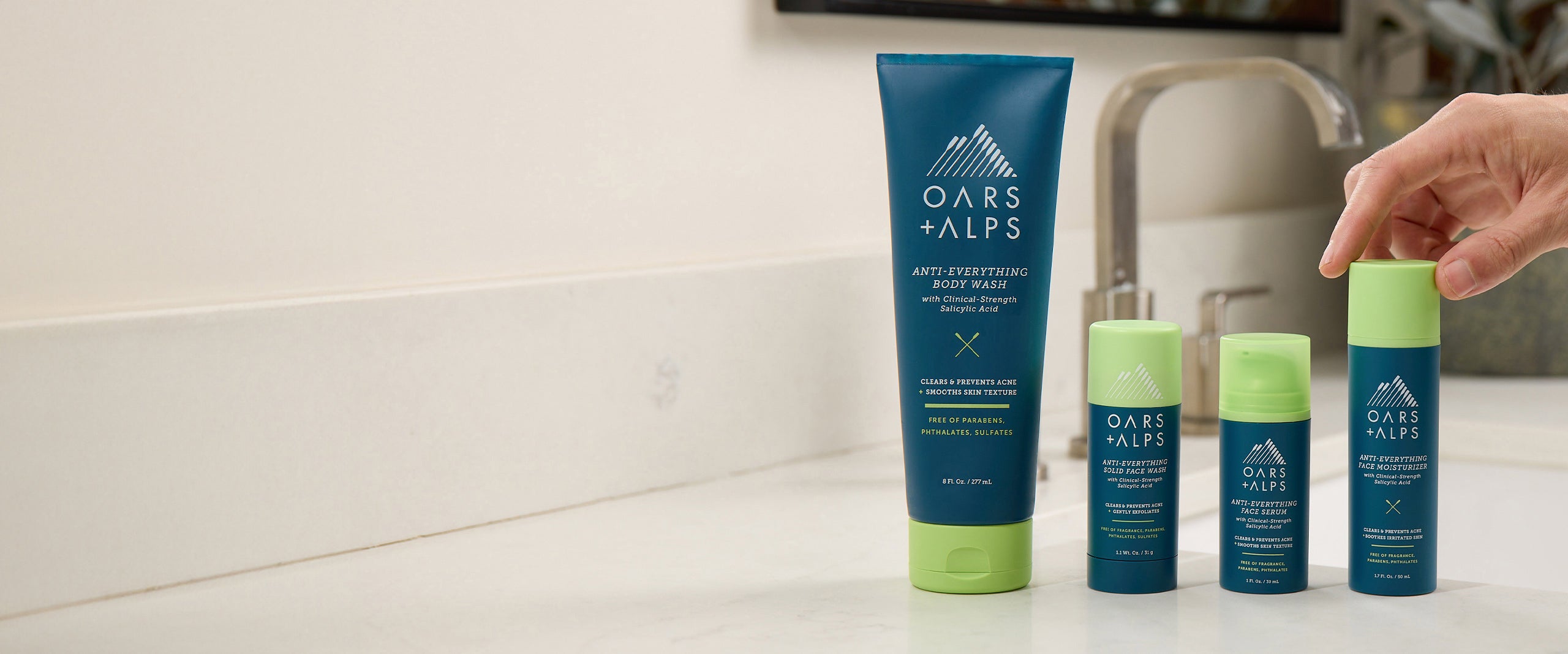 Oars + Alps | Deodorant, Sunscreen & Skin Care Essentials
