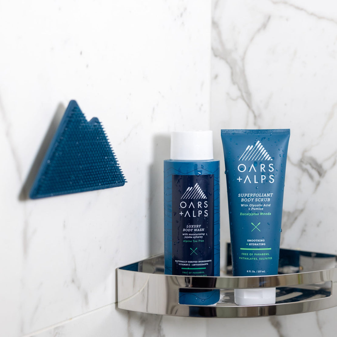 Antimicrobial Silicone Body Scrubber | Antibacterial Body Scrubber