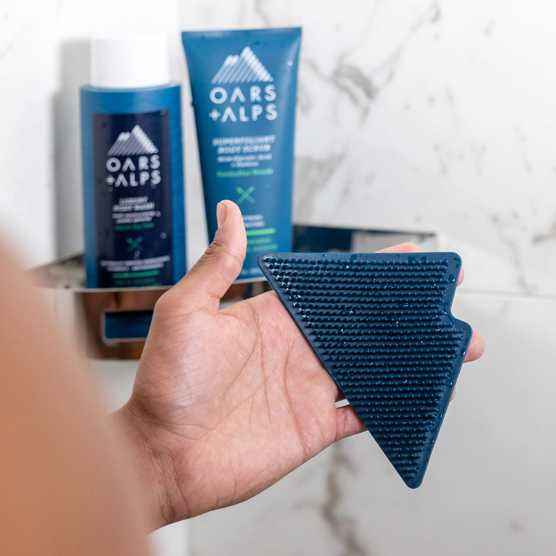 Antimicrobial Silicone Body Scrubber | Antibacterial Body Scrubber