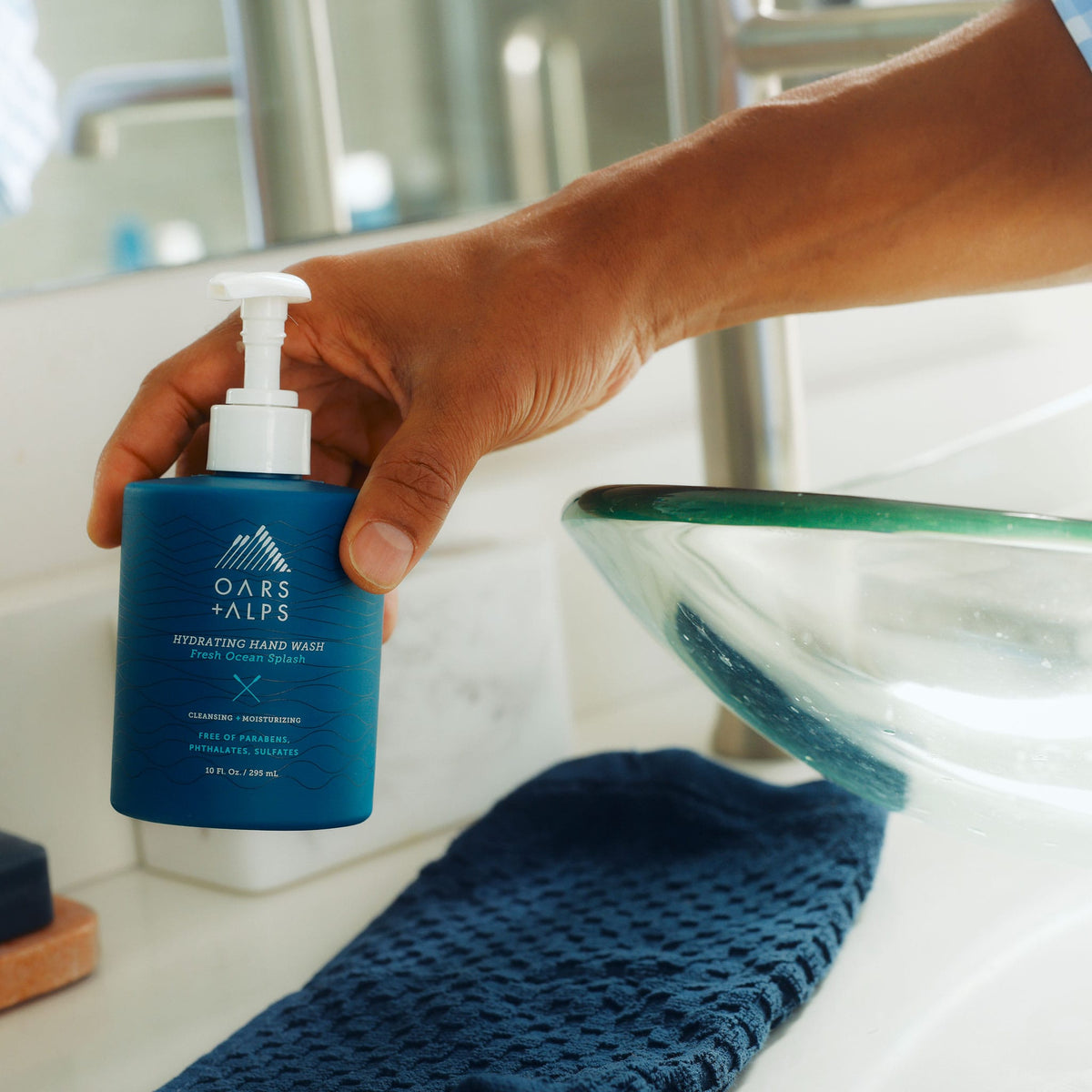 Hydrating Liquid Hand Soap Duo for Men | Oars + Alps