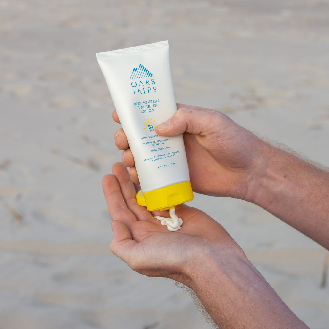 SPF 50 Oxybenzone-Free Sunscreen | Clean Mineral Sunscreen Lotion