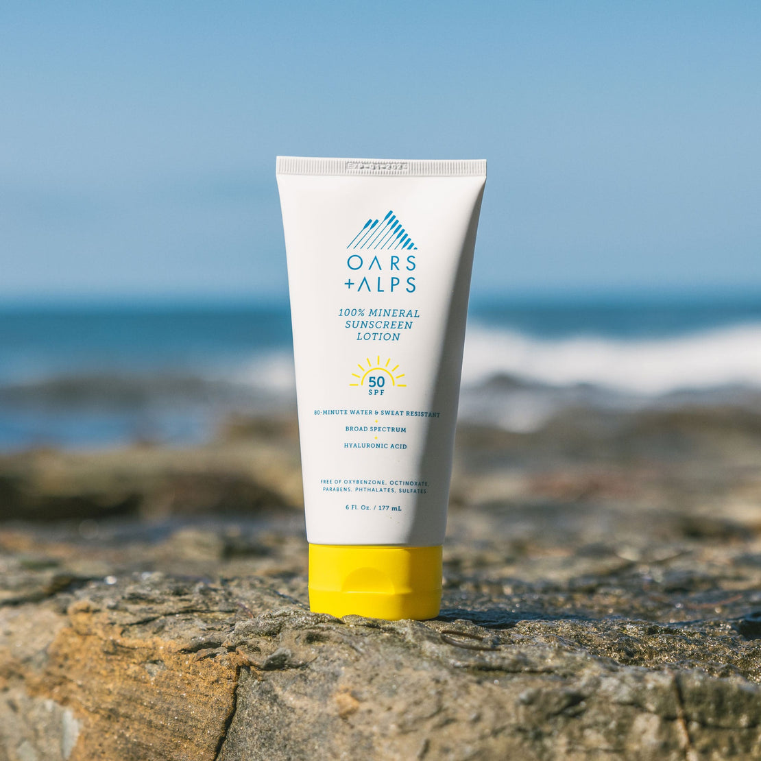 SPF 50 Oxybenzone-Free Sunscreen | Clean Mineral Sunscreen Lotion