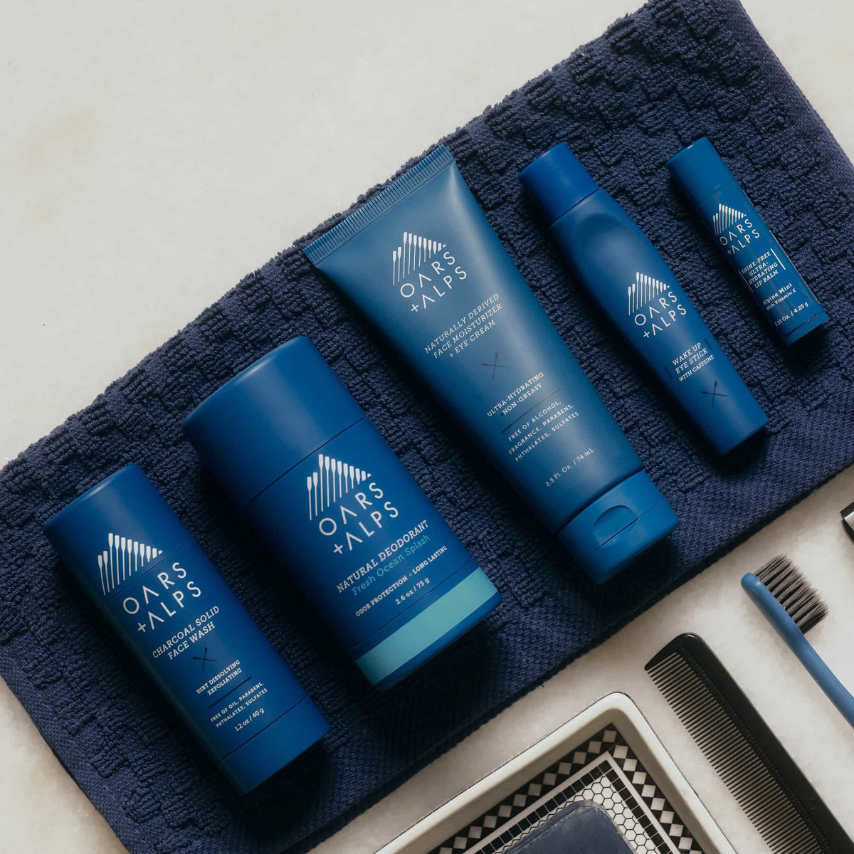 Skincare Gifts for Men | Face Moisturizer Kit | Oars + Alps