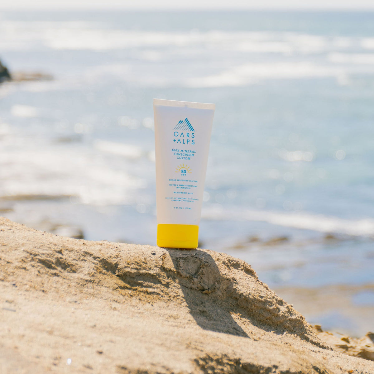 SPF 50 Oxybenzone-Free Sunscreen | Clean Mineral Sunscreen Lotion