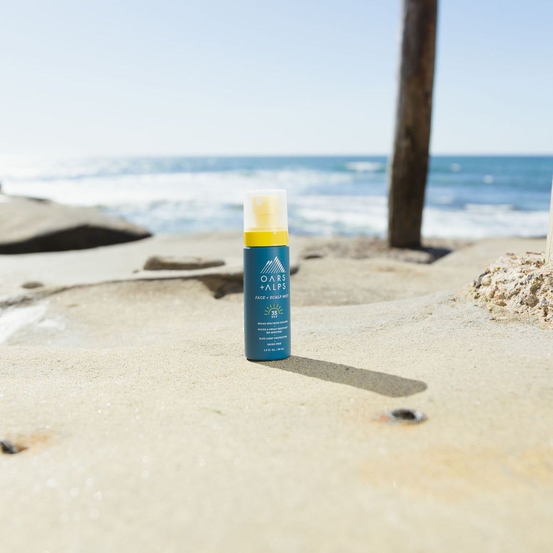 Face + Scalp Mist with SPF 35 | Sunscreen Spray | Oars + Alps