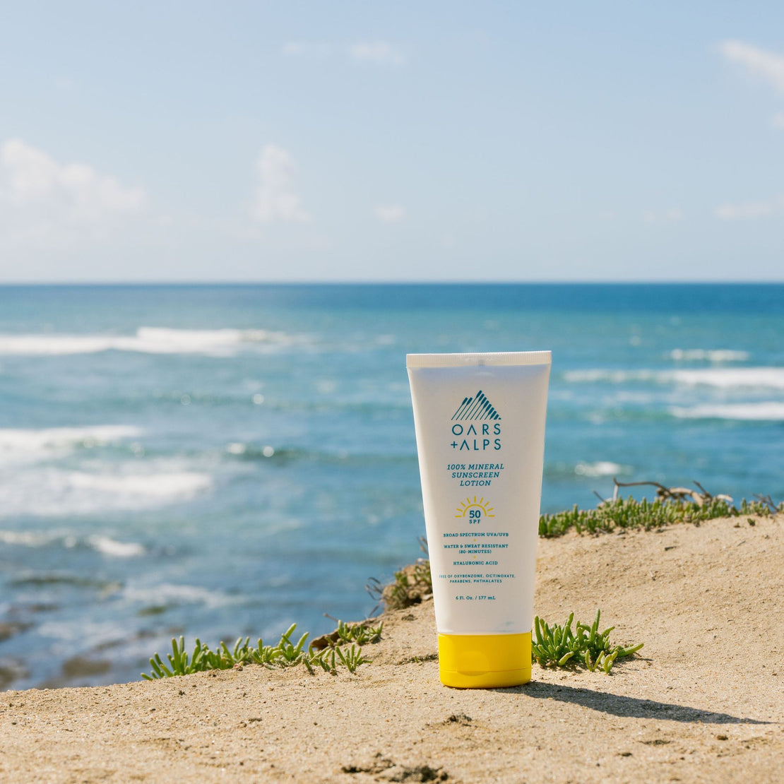 SPF 50 Oxybenzone-Free Sunscreen | Clean Mineral Sunscreen Lotion