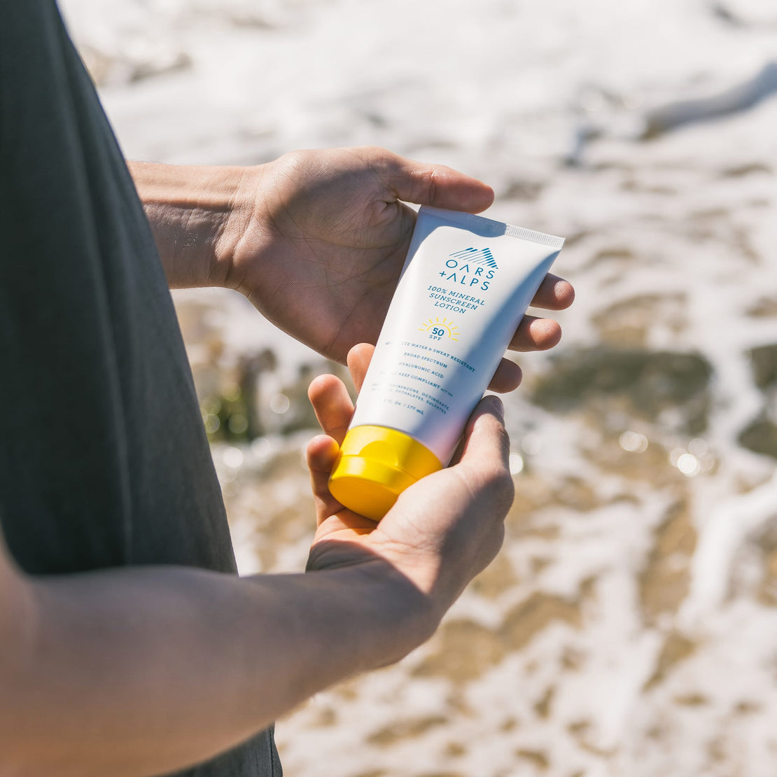 SPF 50 Oxybenzone-Free Sunscreen | Clean Mineral Sunscreen Lotion