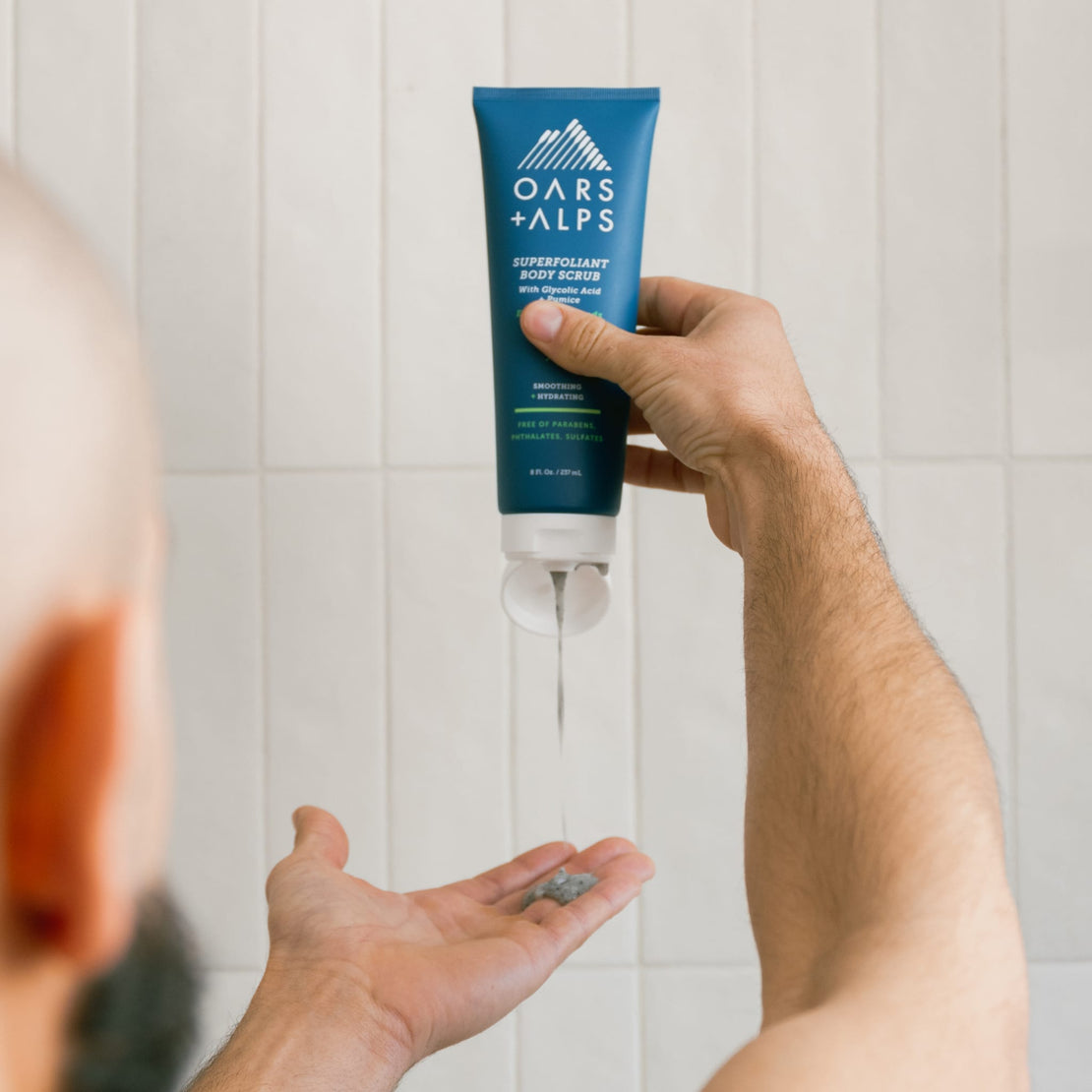 Exfoliating Body Scrub: Hydrating & Cleansing Body Scrub for Men | Oars ...